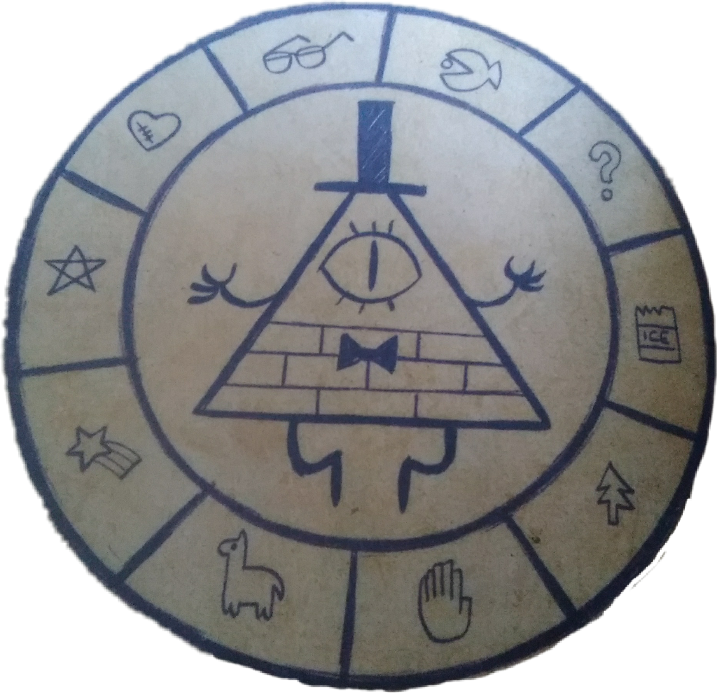 Download Transparent Billcipher Gravityfalls Fandom Zodiac Bill Cipher ...