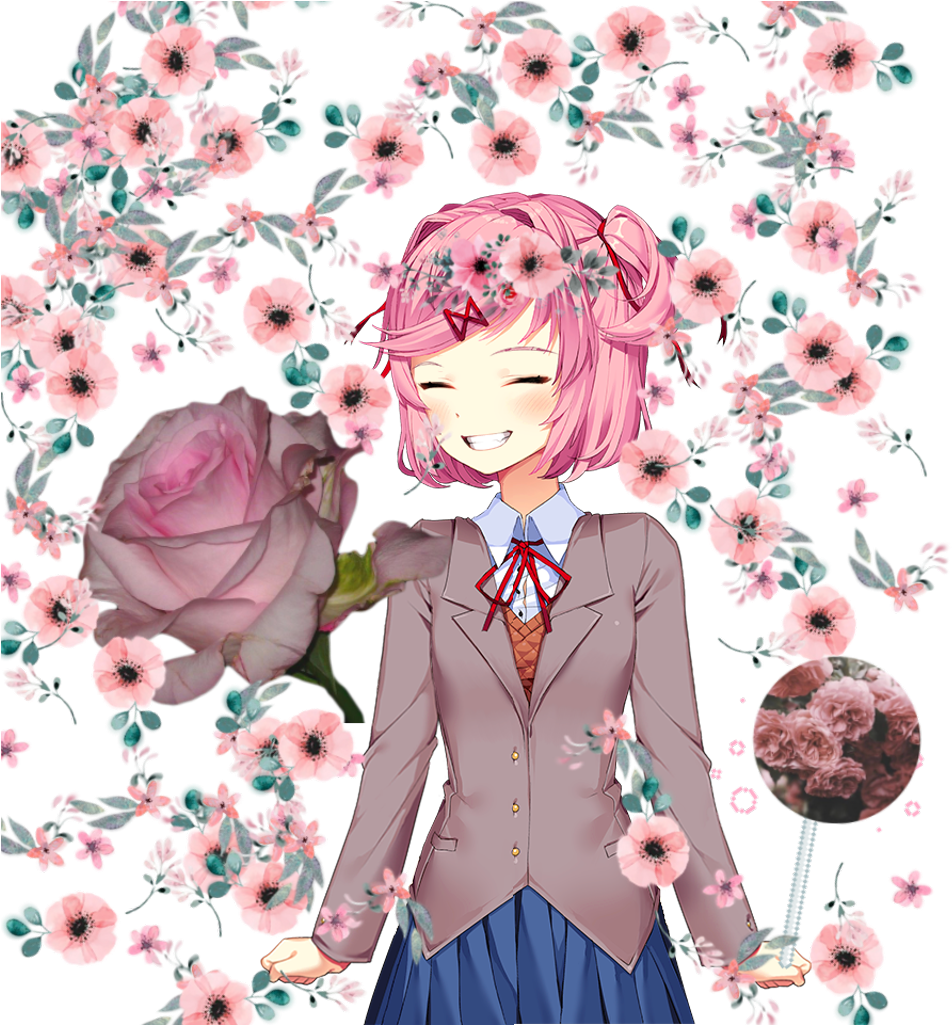 Download Natsuki Png - Full Size PNG Image - PNGkit