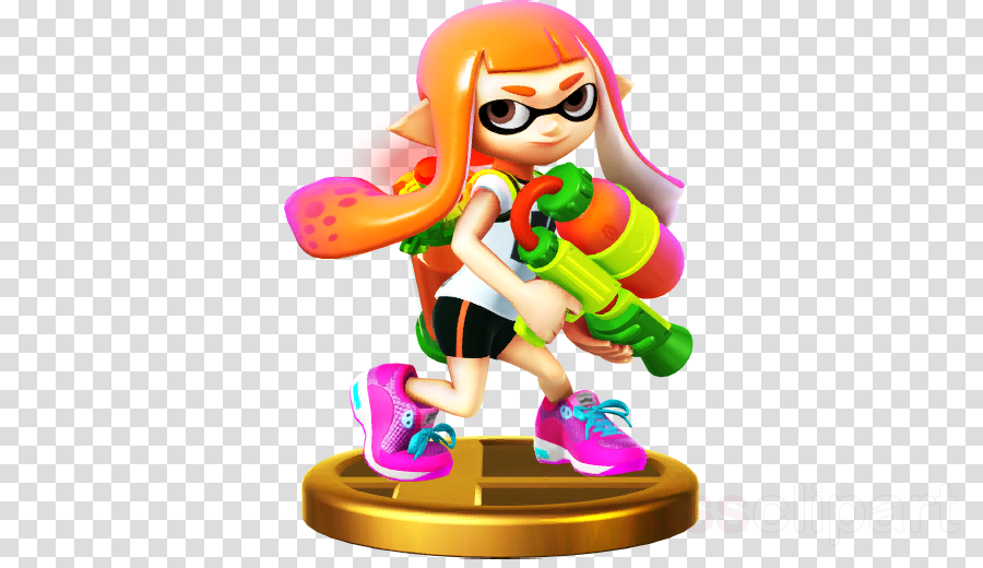 Download Inkling Ssbu Clipart Splatoon Super Smash Bros - Full Size PNG ...