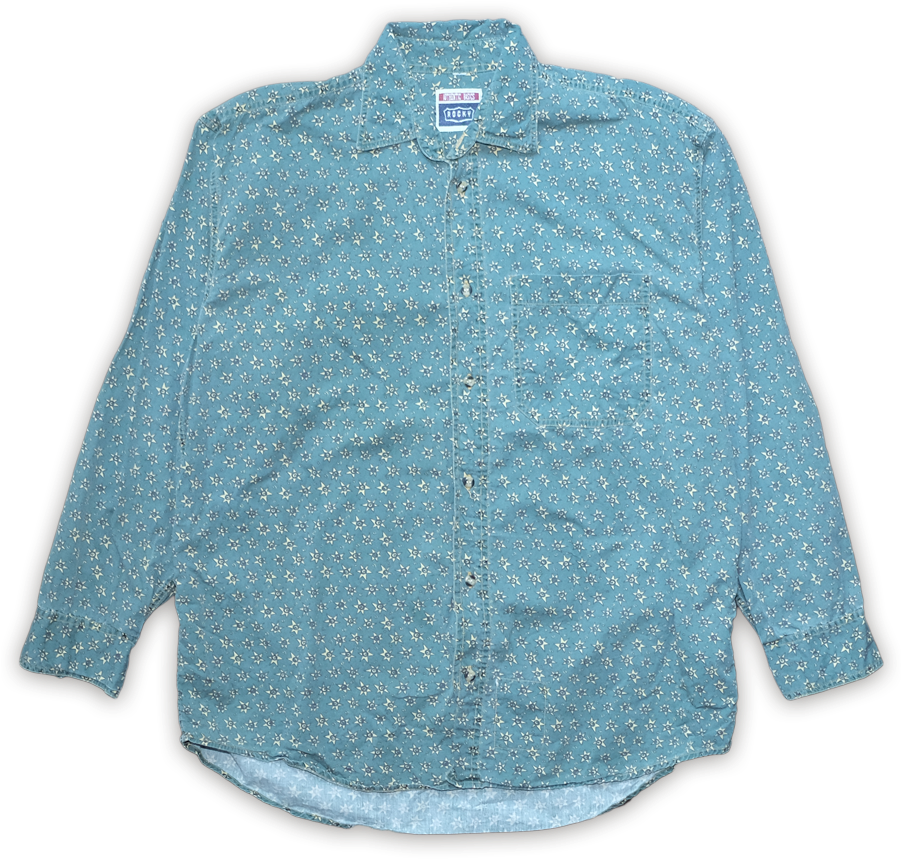 Download Vintage Pattern Shirt Large - Full Size PNG Image - PNGkit