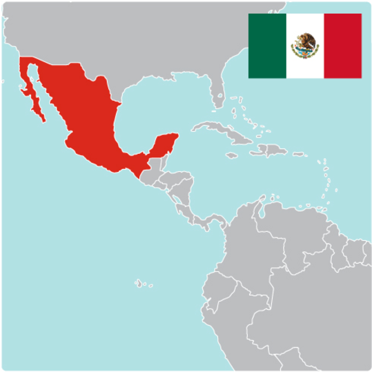 Download Map Of Mexico - Full Size PNG Image - PNGkit