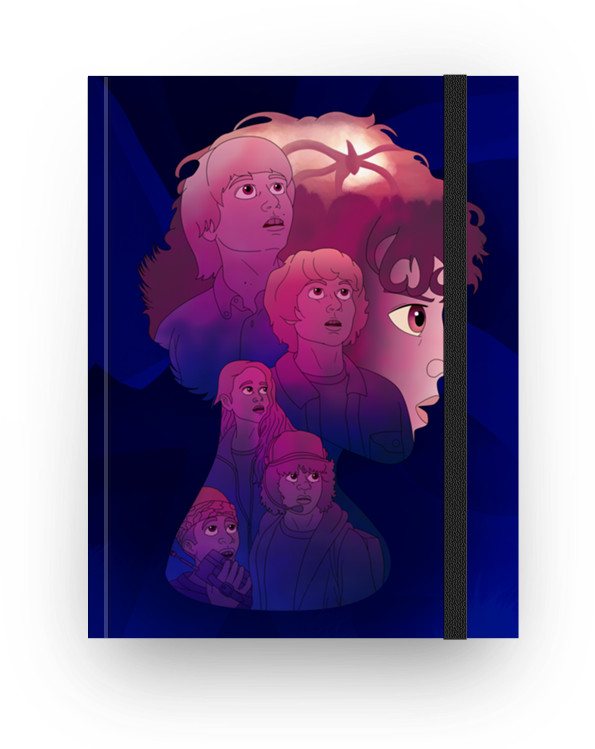 Download Caderno Stranger Things 2 De Johnny Bijosna - Full Size PNG ...