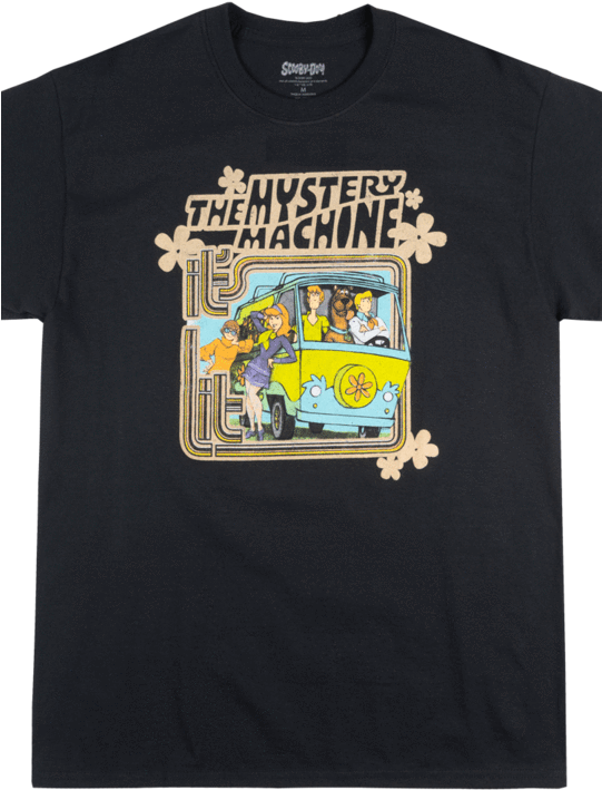 Download Scooby Doo Gang The Mystery Machine T Shirt Distressed - Full ...