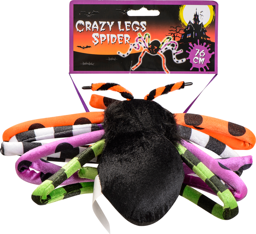 Download Crazy Legs Spider 76cm, , Large - Full Size PNG Image - PNGkit
