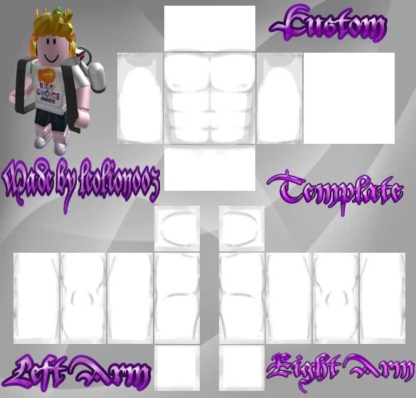 Blank Roblox Shirt Template