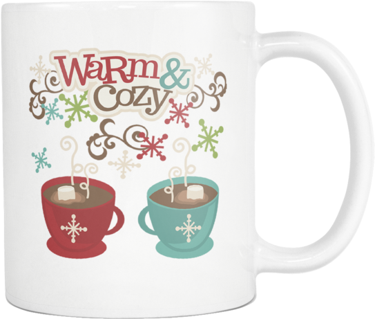 Download Warm And Cozy Hot Cocoa Or Coffee Mug - Clip Art - Full Size ...