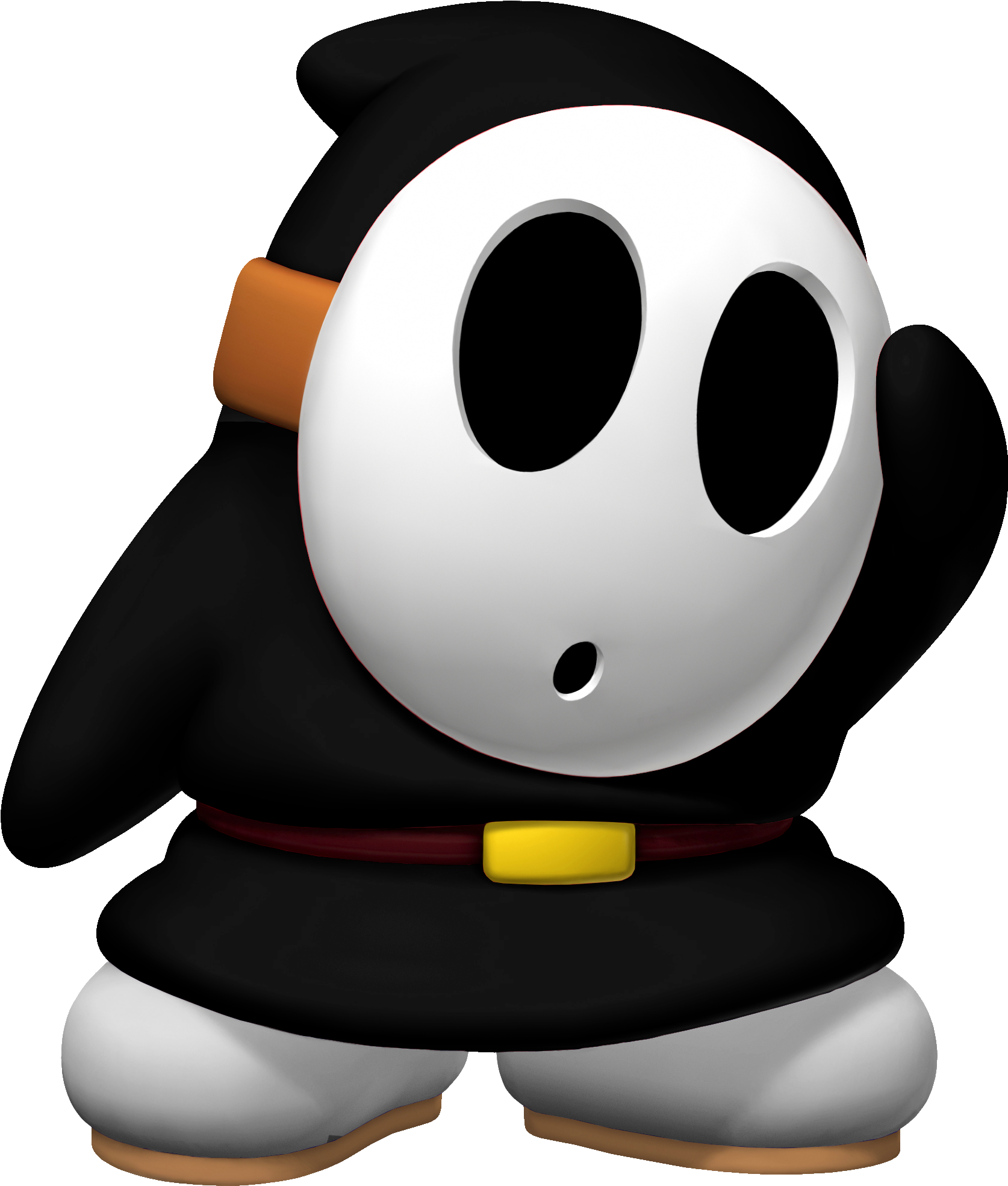 Download Acl Mk8 Black Shy Guy - Black Shy Guy Super Mario - Full Size PNG Image - PNGkit