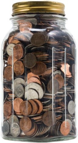 Download Source - - Penny Jar Clip Art - Full Size PNG Image - PNGkit
