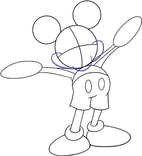 Download Mickey Mouse Drawing Images - Drawing - Full Size PNG Image ...