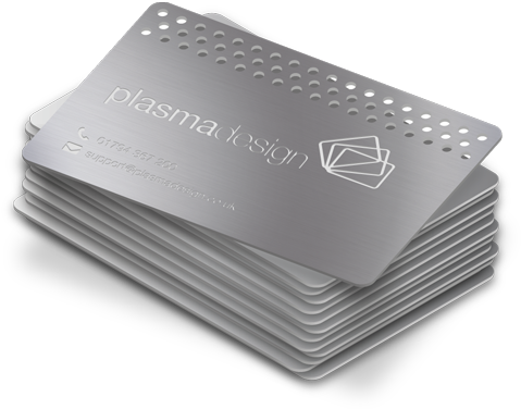Download A Stack Of Original Metal Cards - Titanium Business Card ...
