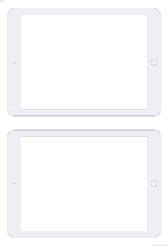 Download Ipad Landscape Standard - Full Size PNG Image - PNGkit