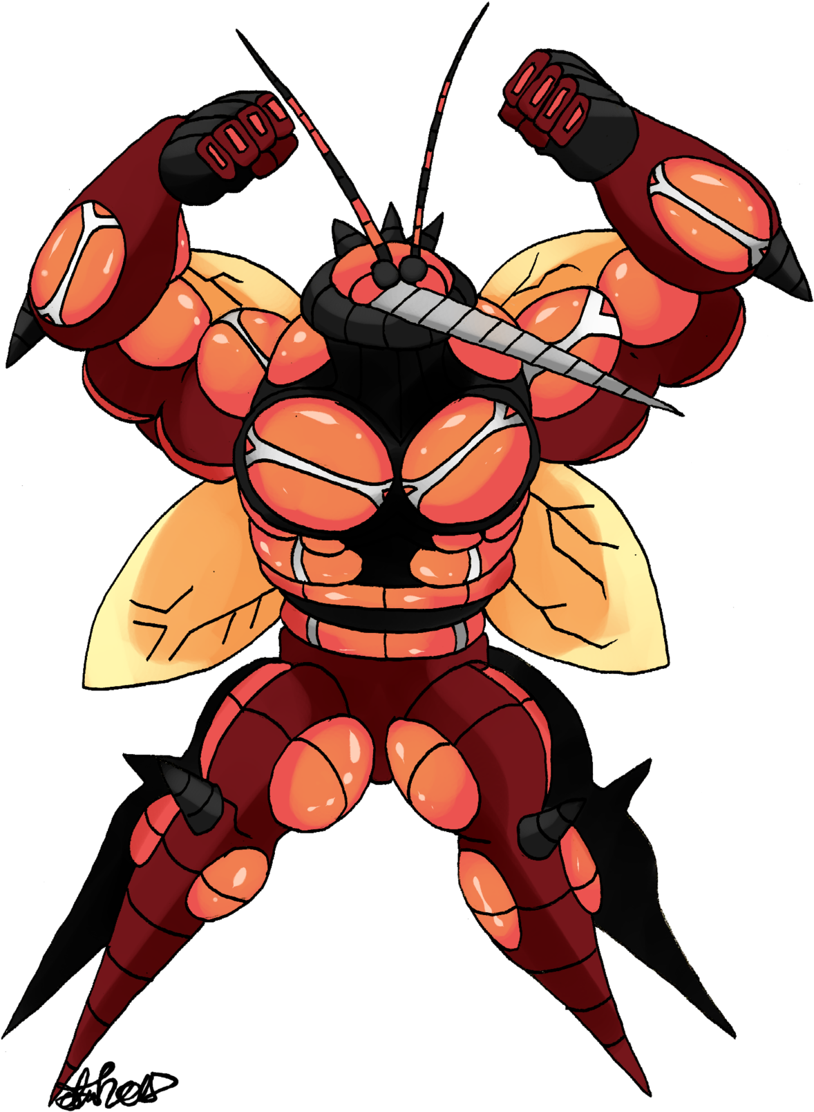 Download Buzzwole Pokemon Pokémon Ultra Beast Pkmn Pkmnart - Full Size ...