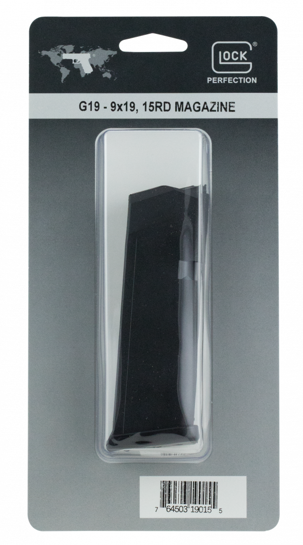 Download Glock Mf19015 G19 9mm Luger 15 Rd Polymer Black Finish - Full ...