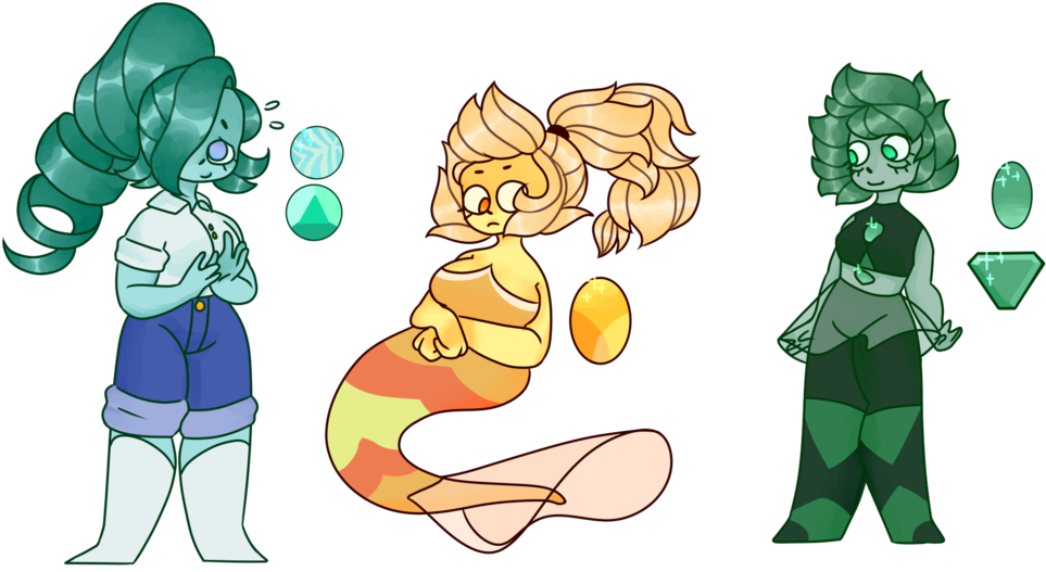 Download Chibi Gems By Orange Soda Adopts - Full Size PNG Image - PNGkit