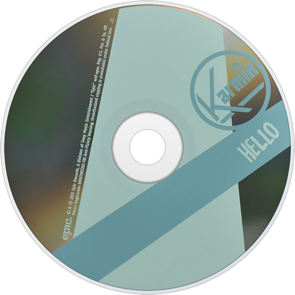 Download Karmin Hello Cd Disc Image - Full Size PNG Image - PNGkit