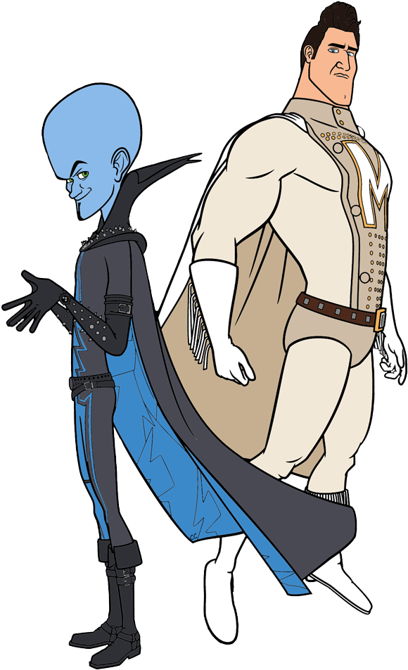 Download Megamind, Metro Man - Full Size PNG Image - PNGkit