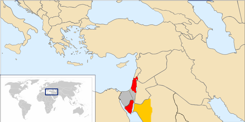 Download New Israel Map - Full Size PNG Image - PNGkit