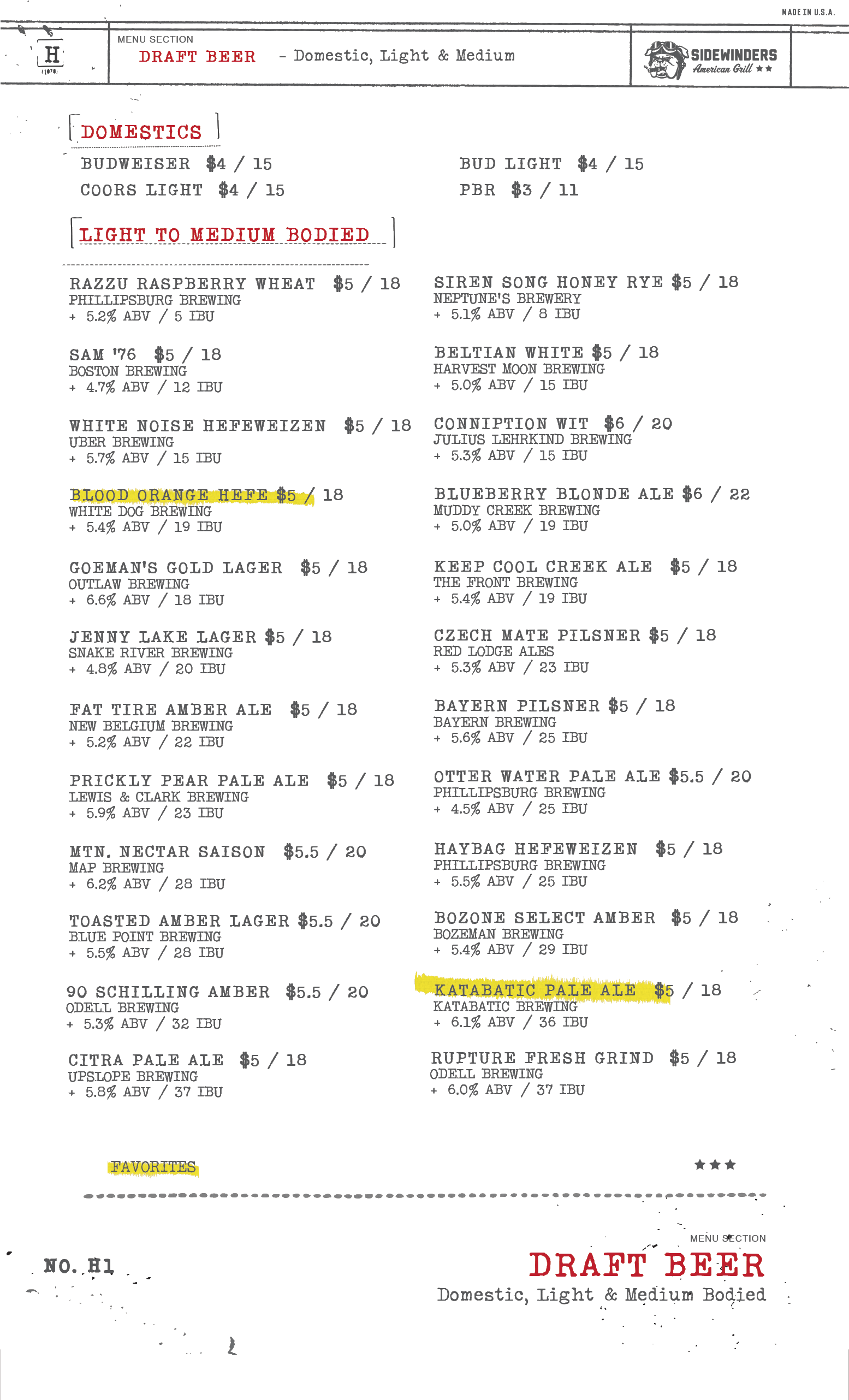 Download Drinkmenubeer2 - Full Size PNG Image - PNGkit