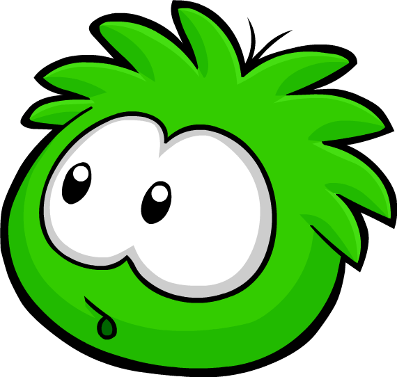 Download Green Puffle - Full Size PNG Image - PNGkit