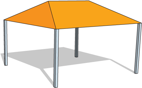 Download Custom Hip Shade Structure - Full Size PNG Image - PNGkit