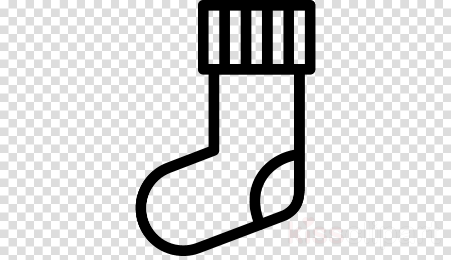 Download Sock Shape Clipart Sock Christmas Stockings Gift - Full Size ...