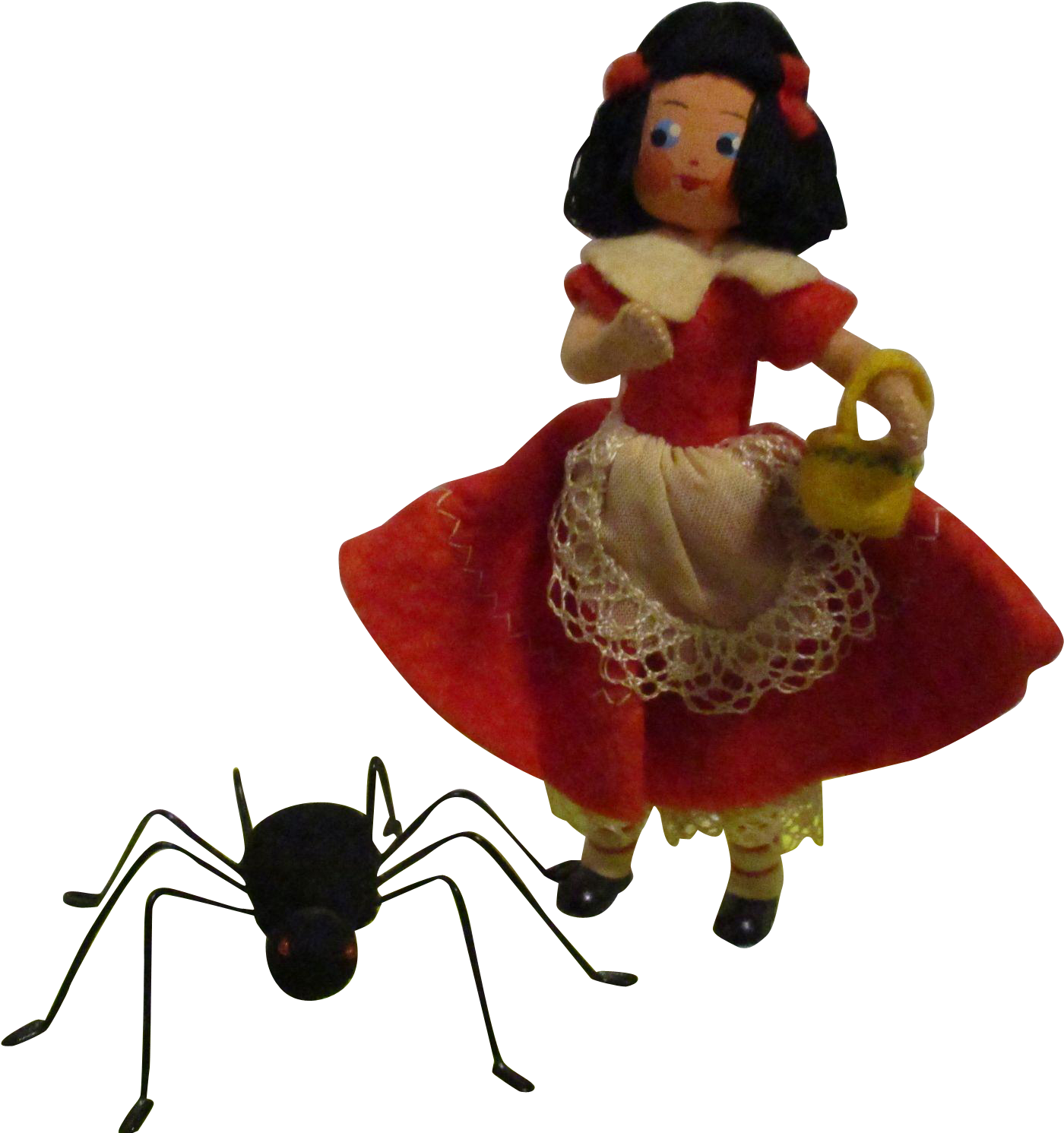 Download Vintage German Baps Little Miss Muffet Spider Set Pinterest ...