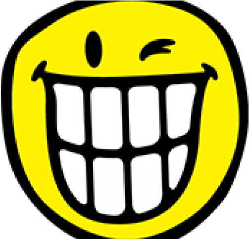 Download Cheesy Grin Emoticon - Full Size PNG Image - PNGkit