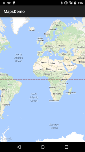 Download What Your Screen Should Look Like When Google Maps - Full Size ...