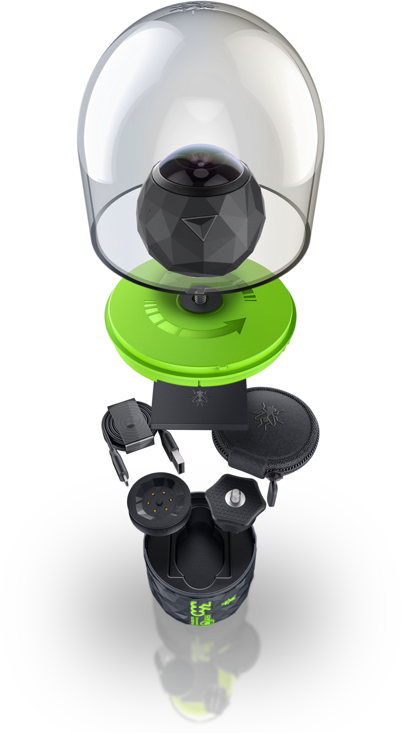 Download The 360fly 4k Comes Out Of The Box Ready To Mount And - Full ...