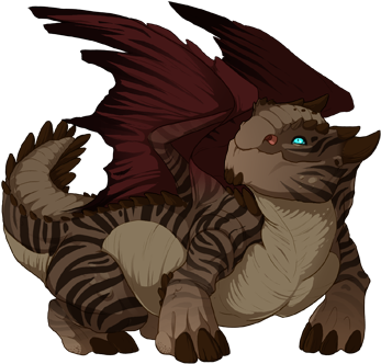 Download Transparent 632481 350 - Flight Rising Blank Template - PNGkit