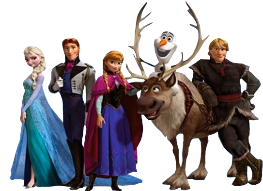 Download Disney Frozen Characters Png - Full Size PNG Image - PNGkit