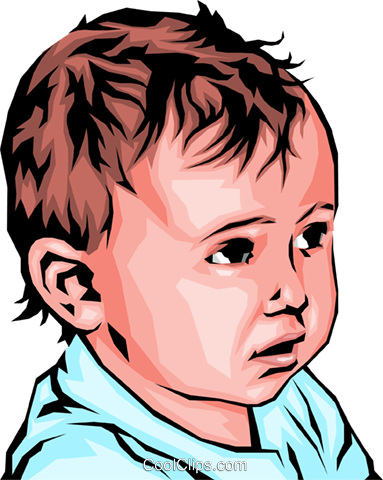 Download Baby Boy Royalty Free Vector Clip Art Illustration - Realistic ...