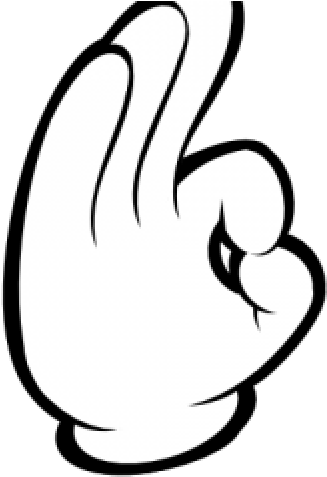 Download Ok Clipart Mickey Mouse Hand - Clip Art - Full Size PNG Image ...