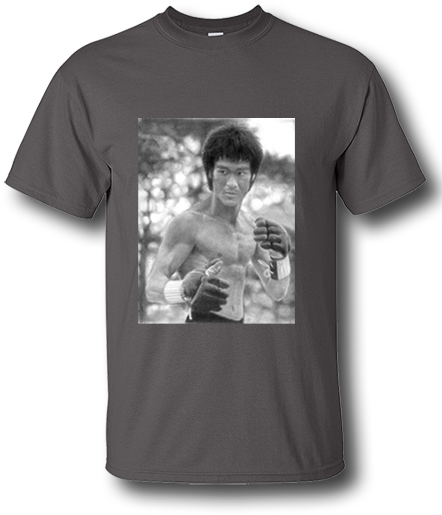 Download Bruce Lee T-shirt Featuring A Pencil Drawing By Mark - Bruce ...