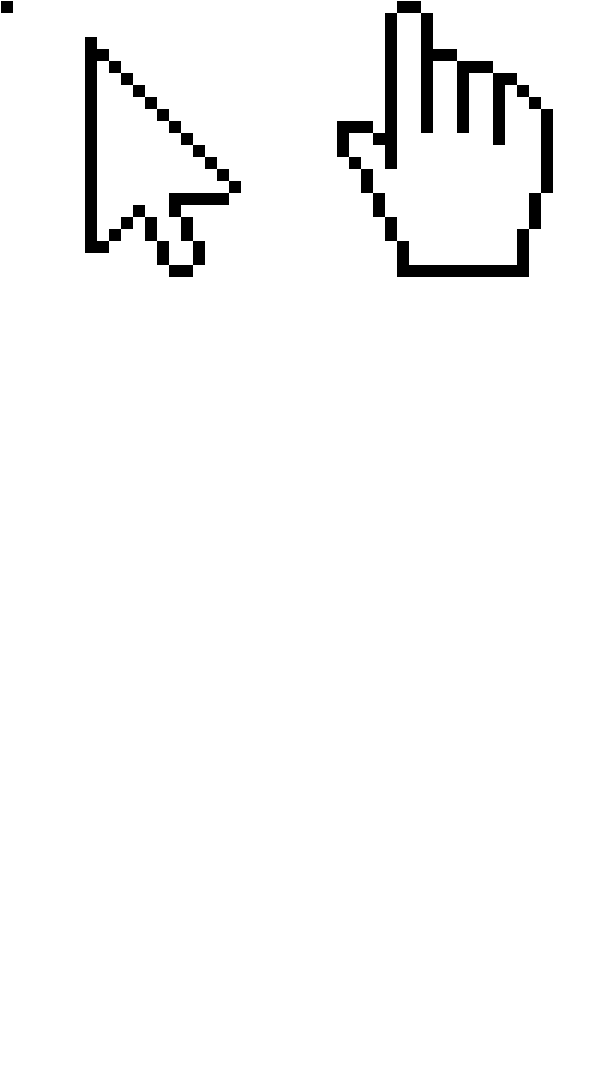 Download Mouse Click Buttons Pixel Art - Mouse Cursor - Full Size PNG ...