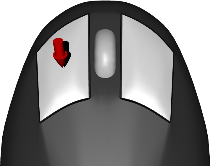 Download Left Mouse Button - Left Button Of Mouse - Full Size PNG Image ...