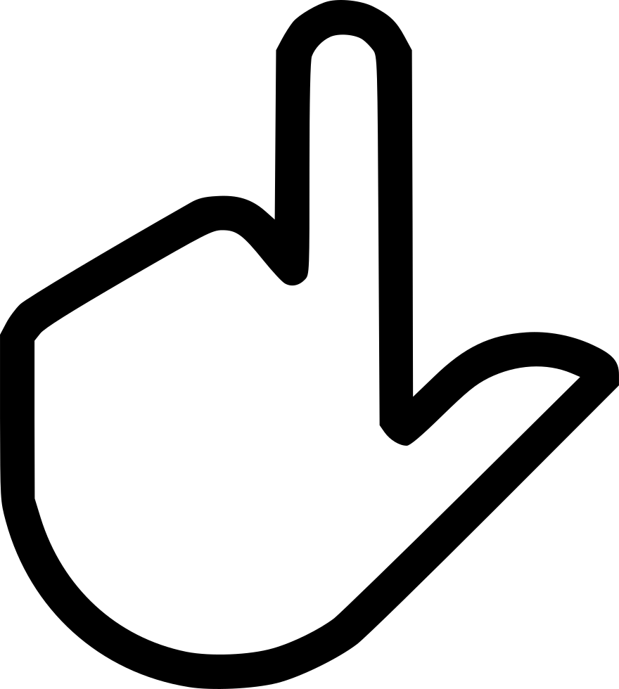 Download Finger Point Click - Click Free Icon - Full Size PNG Image ...