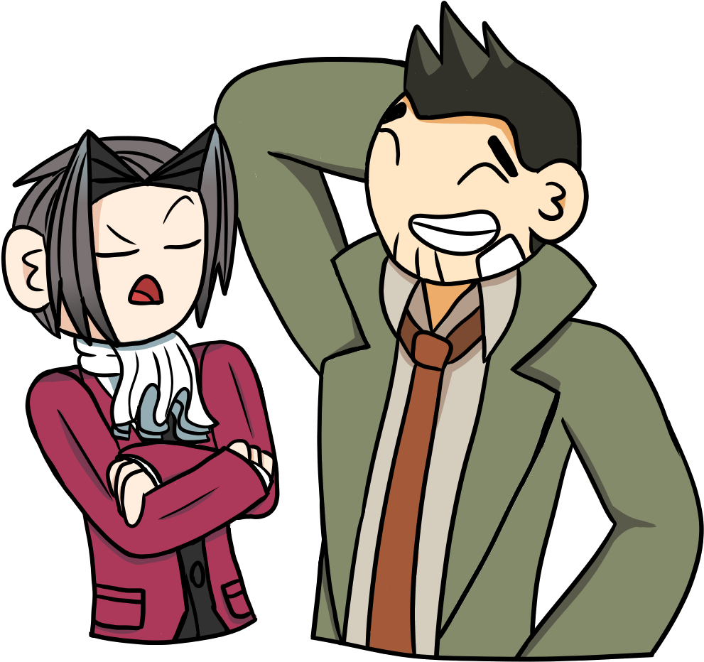 Download Ace Attorney Miles Edgeworth Detective Gumshoe Edgeworth ...