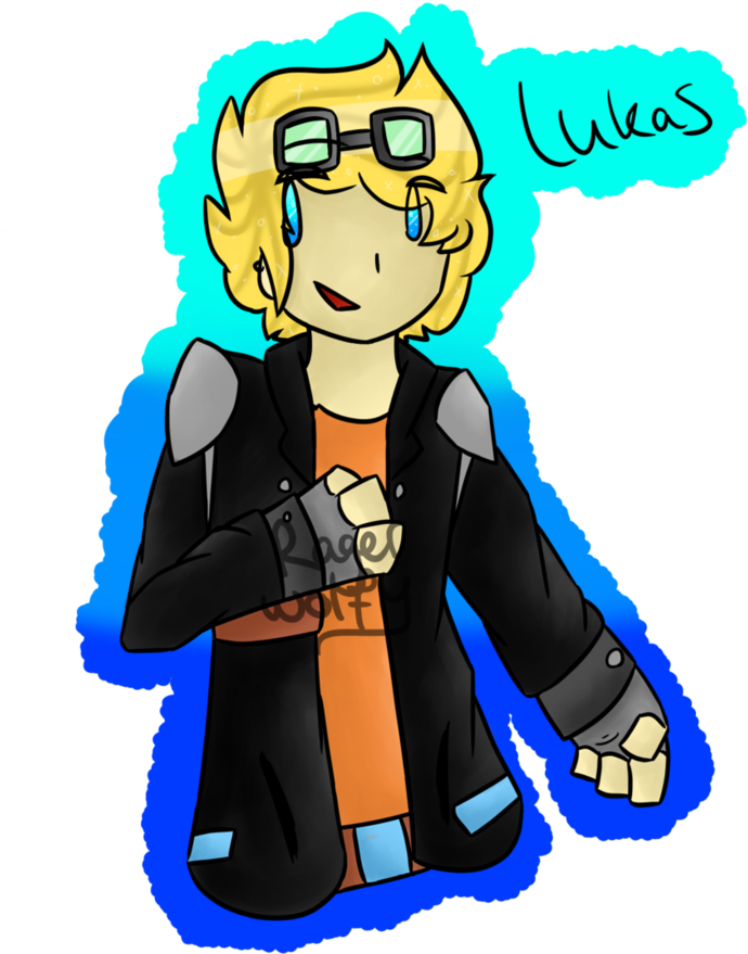 Download [minecraft Story Mode] Lukas By Ragerwolfy - Full Size PNG ...