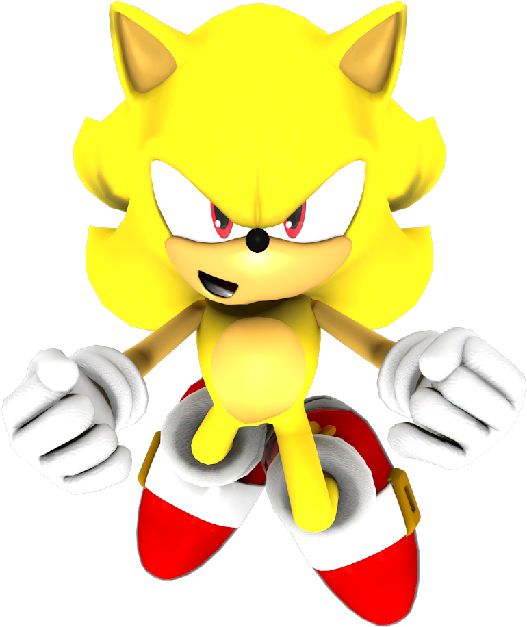 Download Super Sonic Dash - Full Size PNG Image - PNGkit