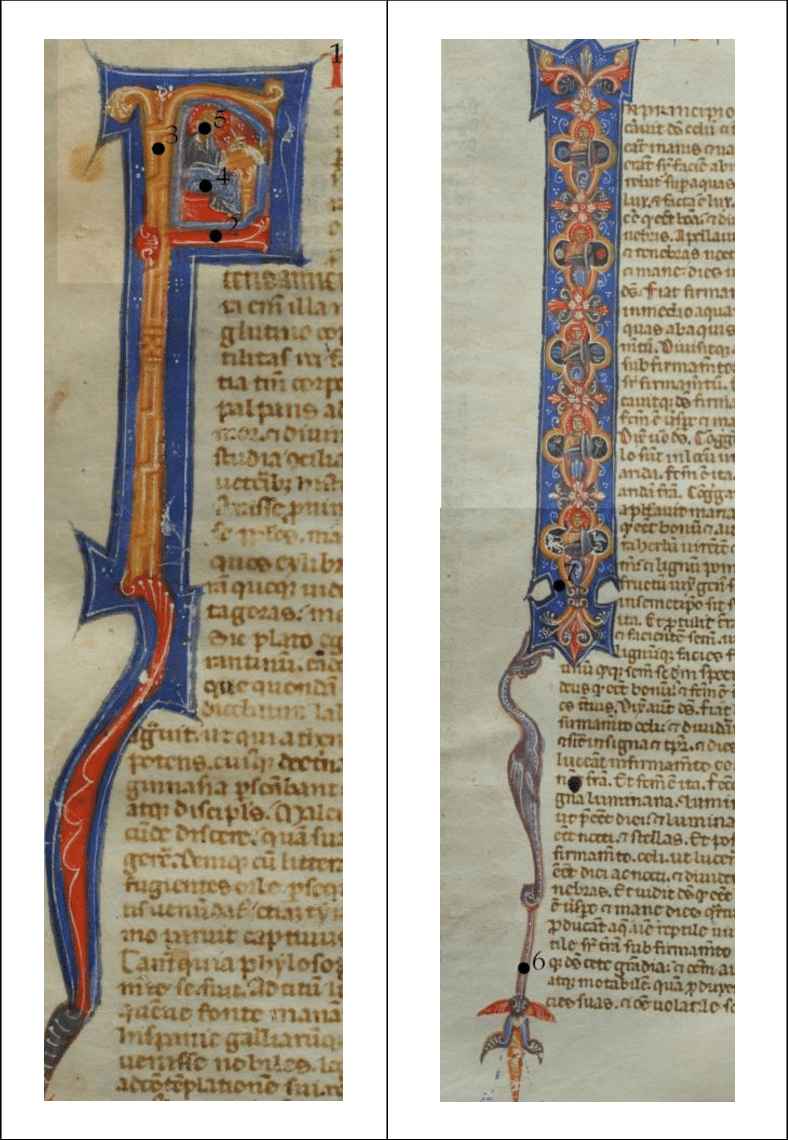 Download Assembled Images Of The Two Investigated Letters With - Full ...