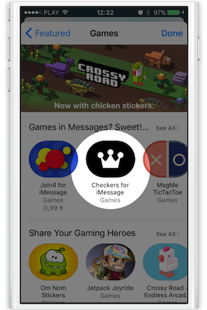 Download Checkers Featured In The App Store - Full Size PNG Image - PNGkit