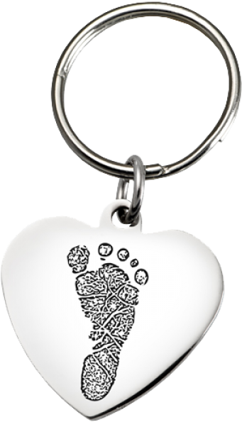 Download Fingerprint Memorial Key Ring - Full Size PNG Image - PNGkit