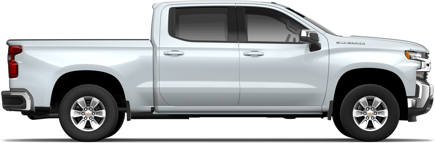 Download Summit White Gaz Side Lt View, 2019 Chevrolet Silverado - Full ...
