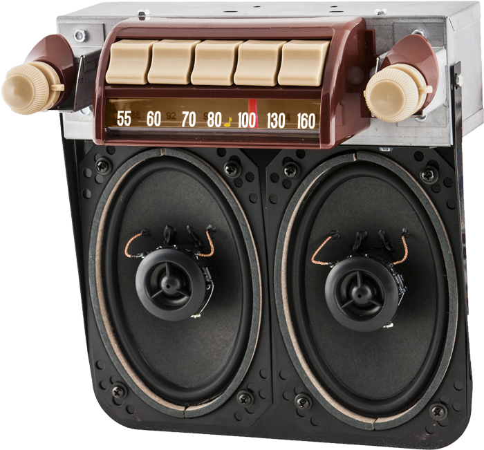 Download 1947-53 Chevy Truck Am/fm Stereo Radio With Speakers - Full ...