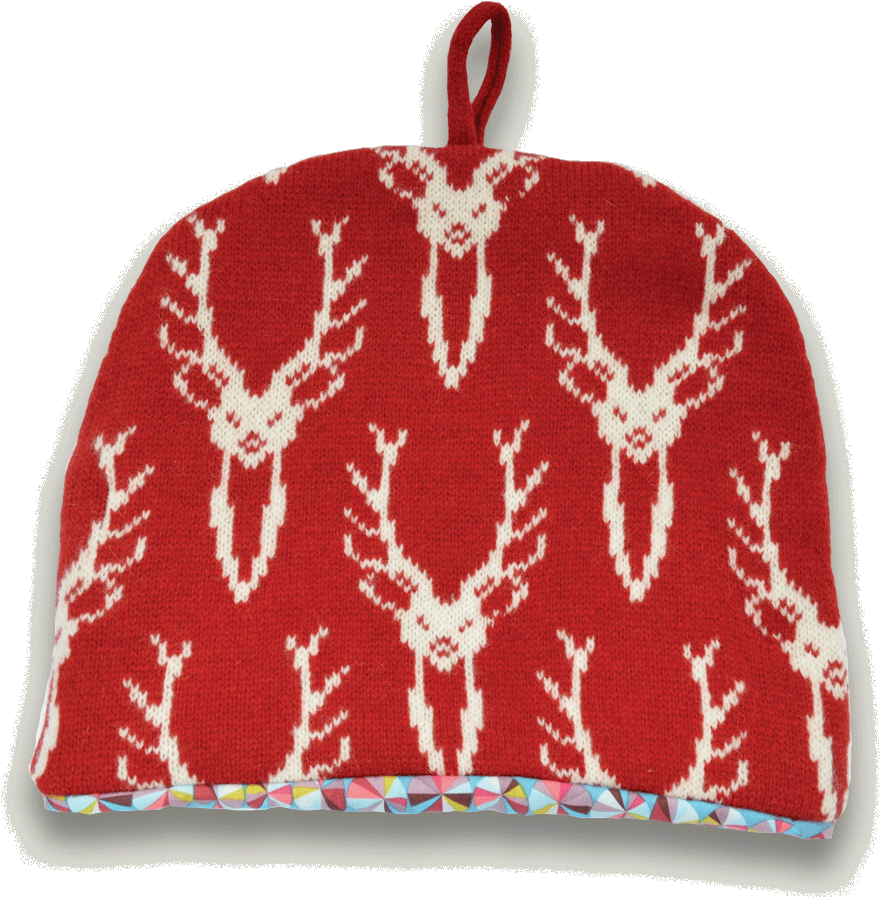 Download Knitted Stag Head Tea Cosy - Full Size PNG Image - PNGkit