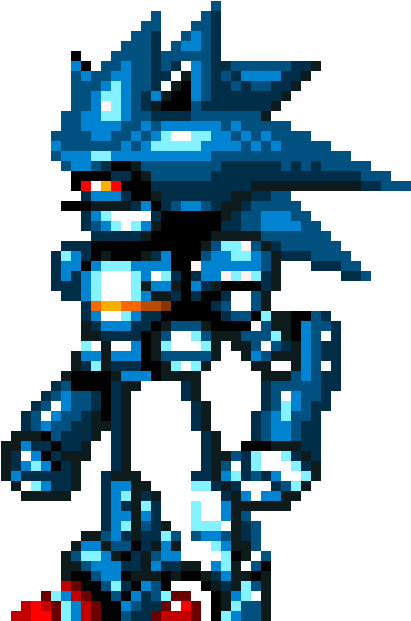 Download Mecha Sonic - Full Size PNG Image - PNGkit