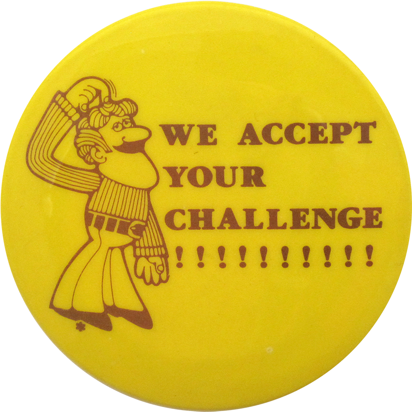 Download We Accept Your Challenge - Full Size PNG Image - PNGkit