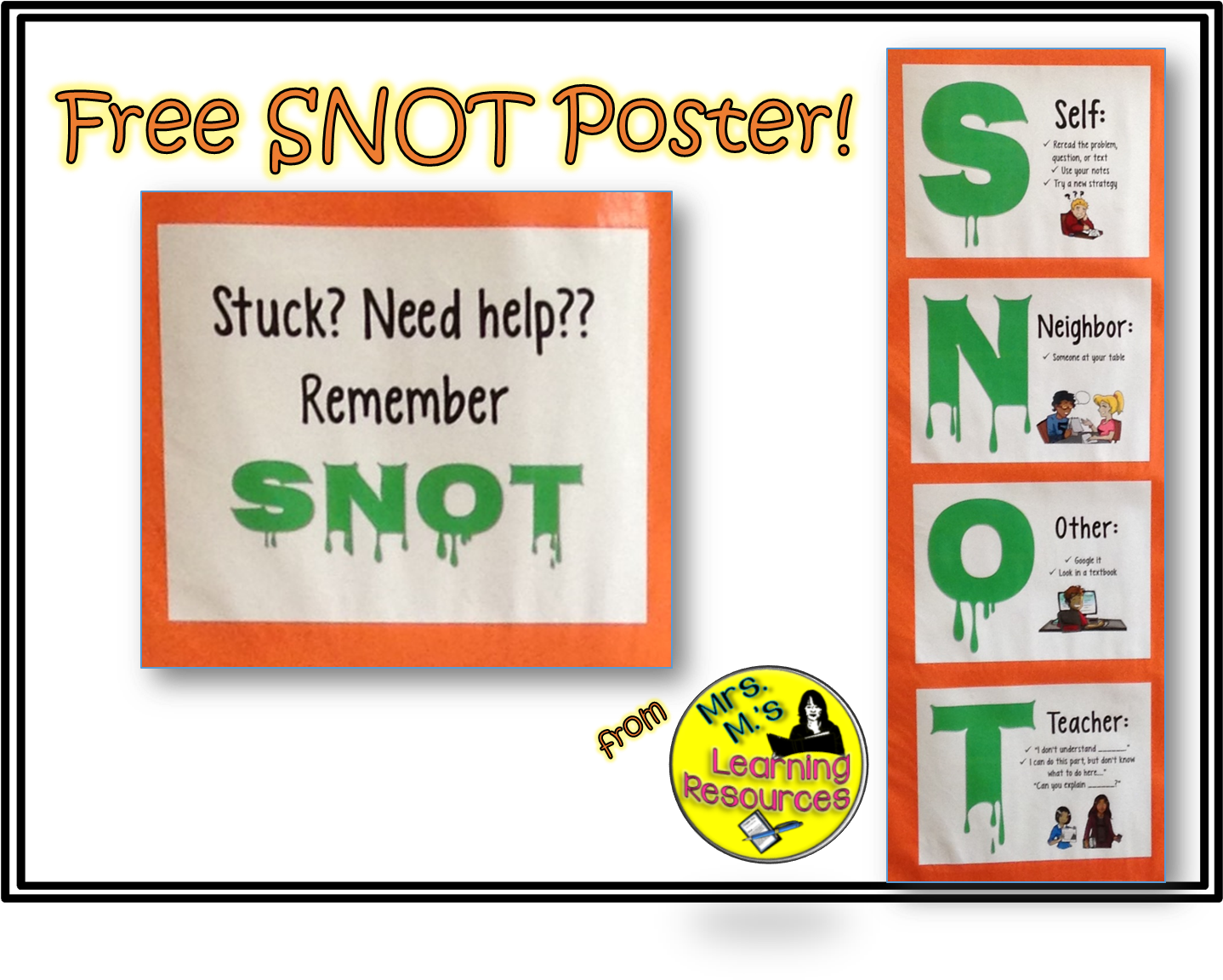 Download Teach Students How To Ask For Help Using Snot Full Size PNG 