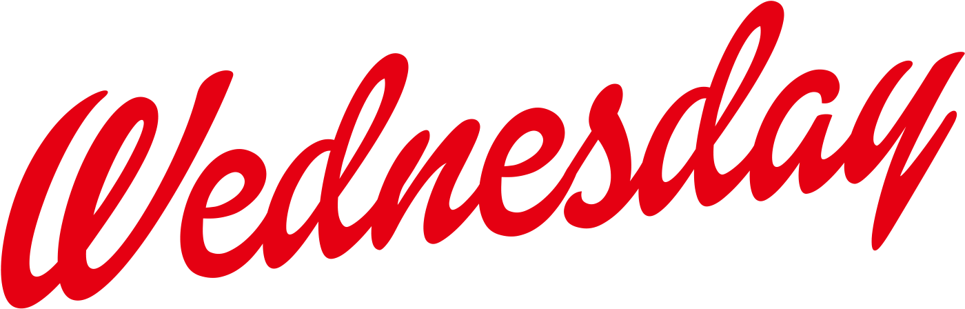 Download Wednesday Logo Design Png - Sunday Png - Full Size PNG Image ...